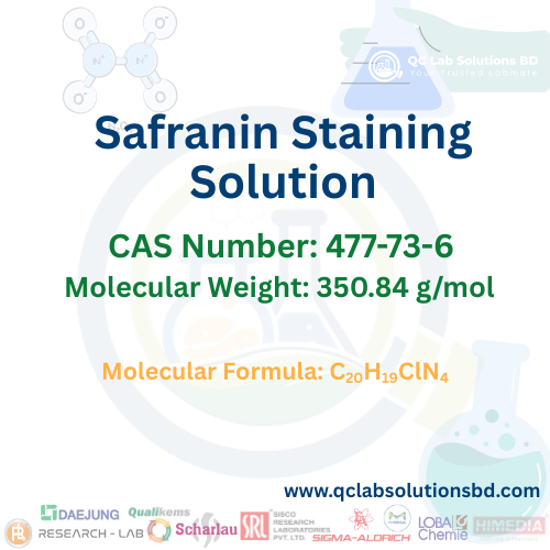 Safranin Staining Solution - QC Lab Solutions BD